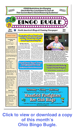 Ohio Bingo Bugle | Ohio’s only Bingo and Gaming Newspaper featuring the ...